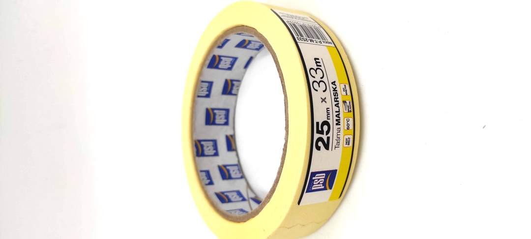 Taśma Malarska Żółta Psb 25Mm X 33M - Psb | Sklep EMPIK.COM