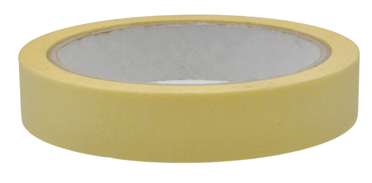 Taśma maskująca 19mm 30m Żółta - Inna marka | Sklep EMPIK.COM