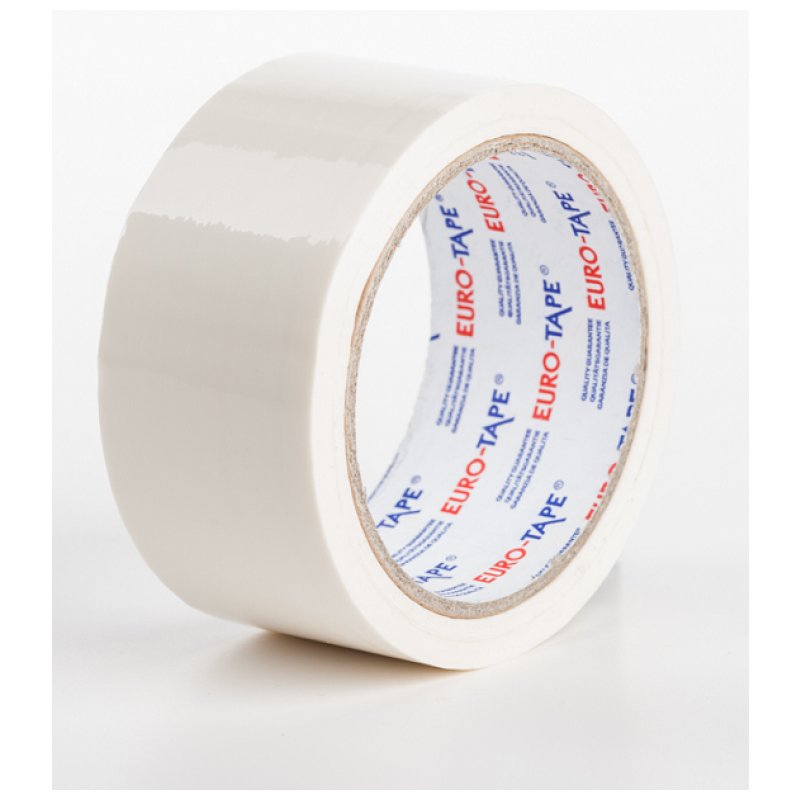 Taśma pakowa 48/66Y biała kauczuk mocna wytrzymała EURO-TAPE - DALPO ...