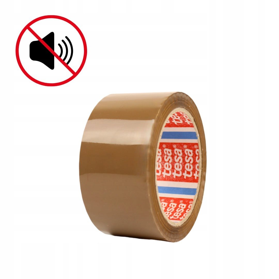 Taśma pakowa cicha tesa 4024 50x66 brązowa - TESA | Sklep EMPIK.COM