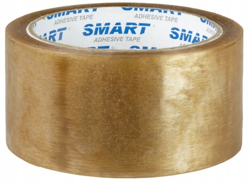 Taśma Pakowa Klejąca Smart Mocna 48 x 50 Bezbarwna Kauczuk Solvent - Smart | Sklep EMPIK.COM