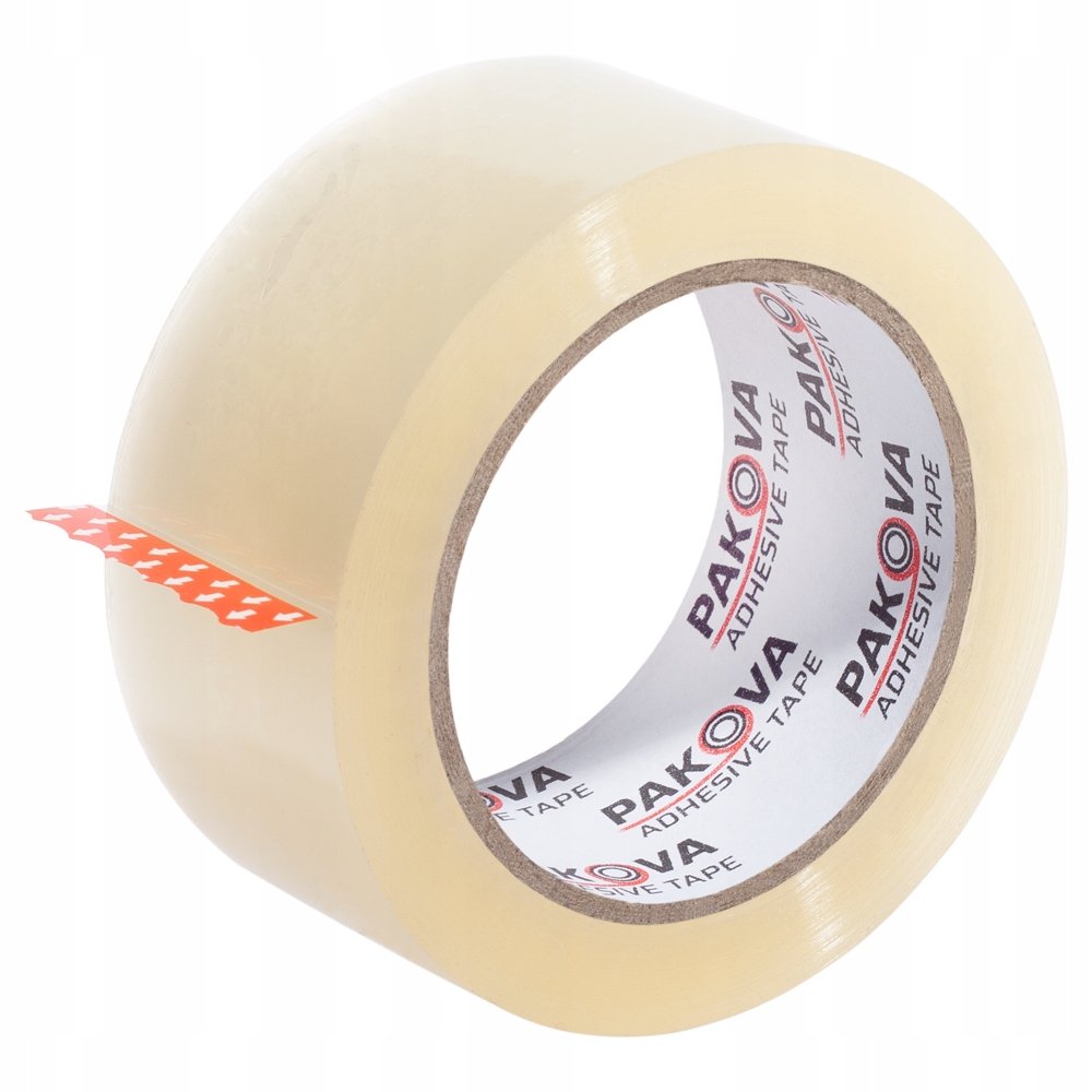 Taśma pakowa Pakova przezroczysta szer. 48 mm dł. 90 m 1 szt. - Inny ...
