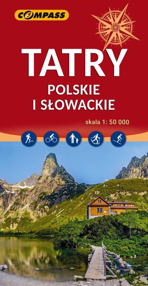 Tatry Polskie i Słowackie. Mapa turystyczna 1:50 000 - Opracowanie zbiorowe | Książka w Empik