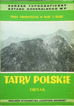 Tatry Polskie Ornak - Opracowanie zbiorowe | Książka w Empik