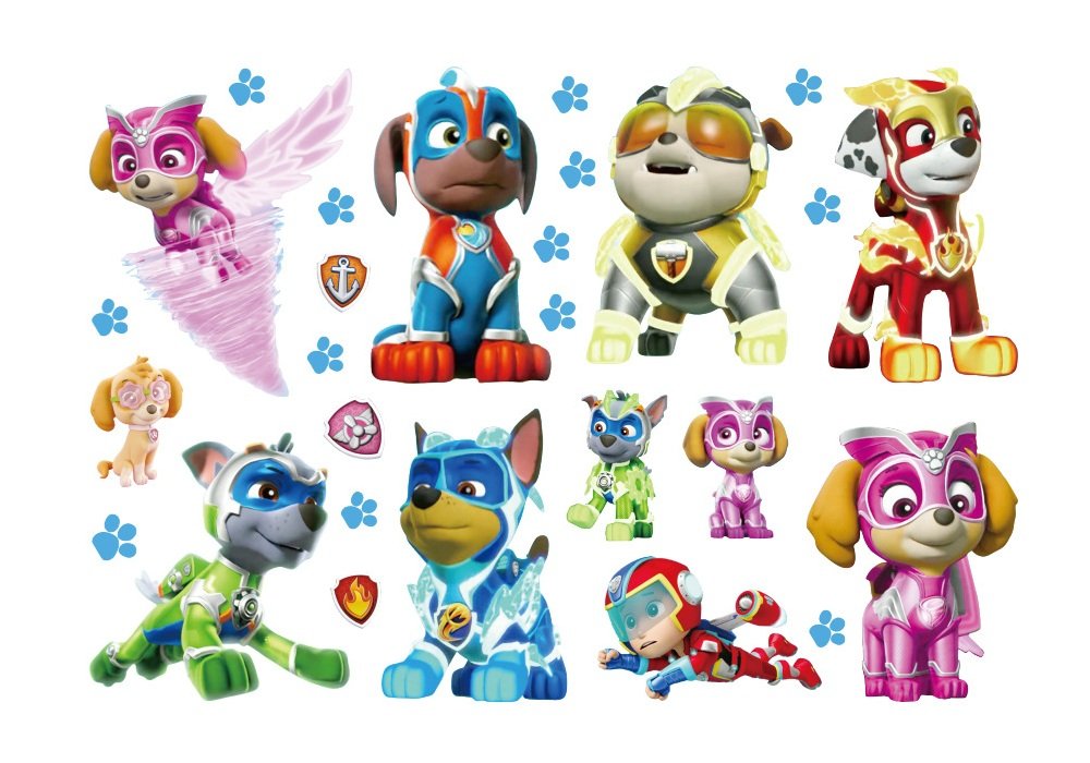 Tatuaże zmywalne dla dzieci 15,5x11 cm PSI PATROL - Inna marka | Sklep ...