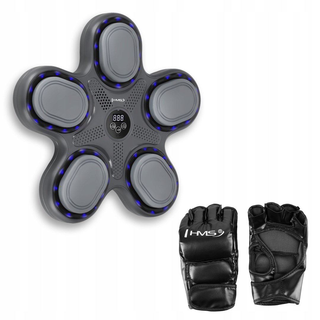 TB11 ELEKTRONICZNA TARCZA BOKSERSKA BLUETOOTH Z MUZYKĄ I RĘKAWICAMI HMS - HMS | Sport Sklep ...