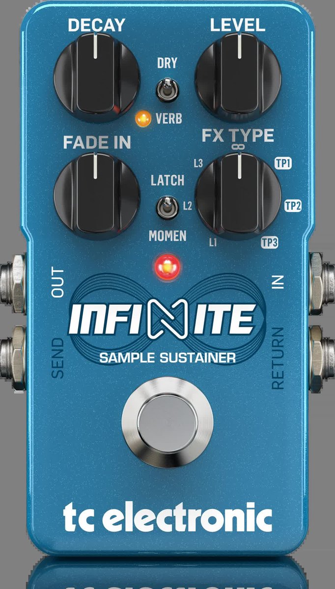 TC Electronic INFINITE SAMPLE SUSTAINER - Efekt typu sustainer - TC ...