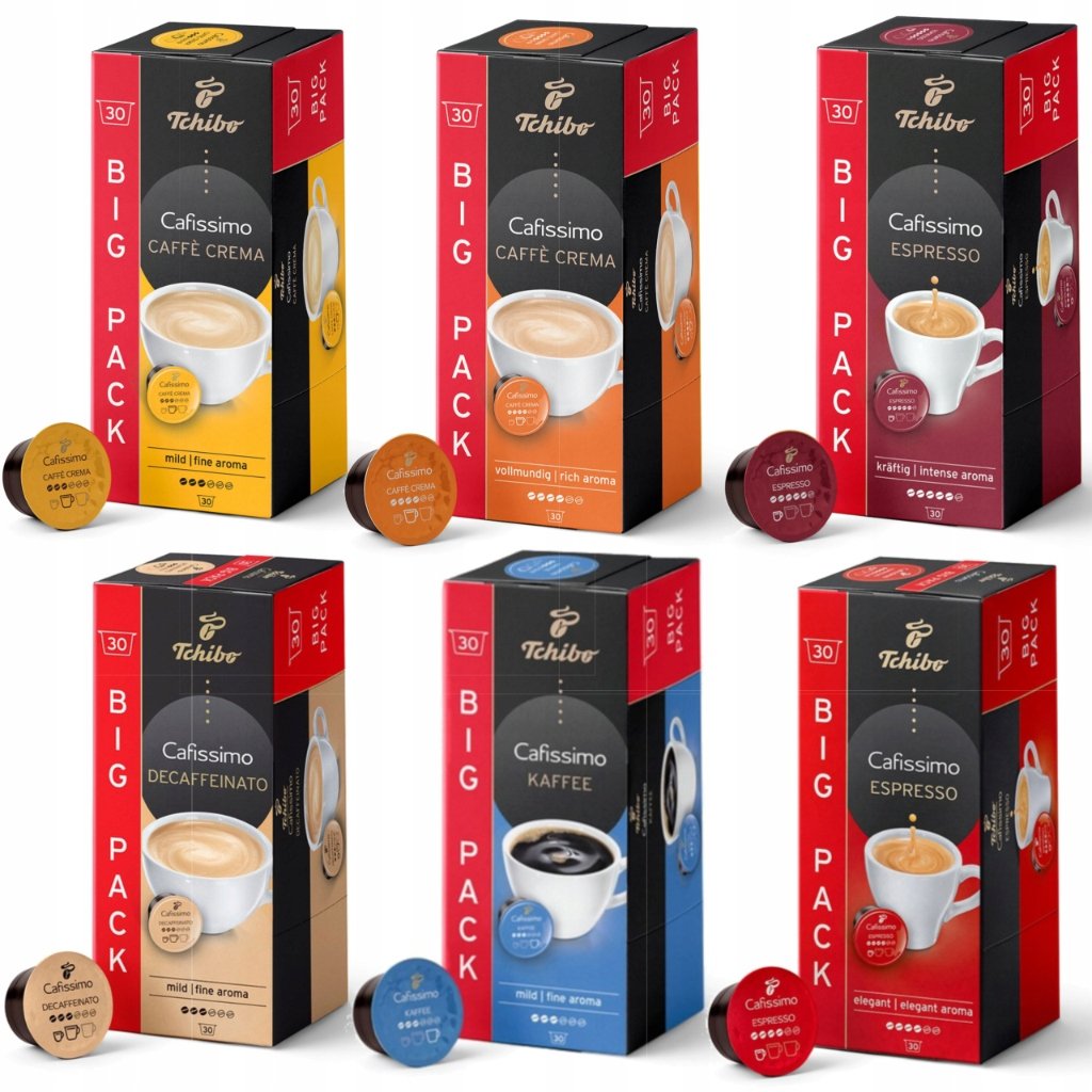 TCHIBO Cafissimo 30 Kapsułek Zestaw 6 Smaków - Tchibo | Sklep EMPIK.COM