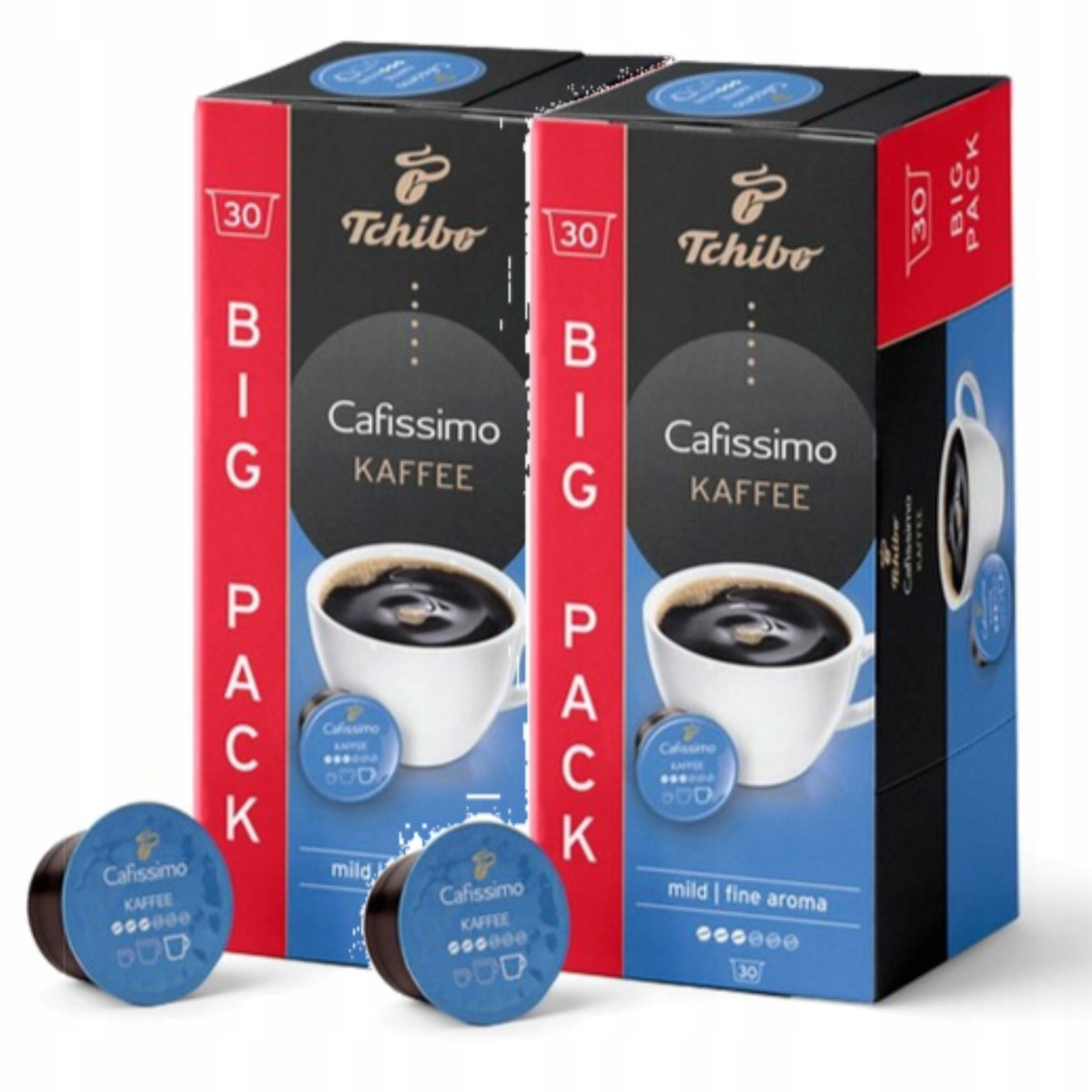 Tchibo Cafissimo Fine Aroma Kawa Arabika 30x2 Kapsułek Zestaw - Tchibo ...