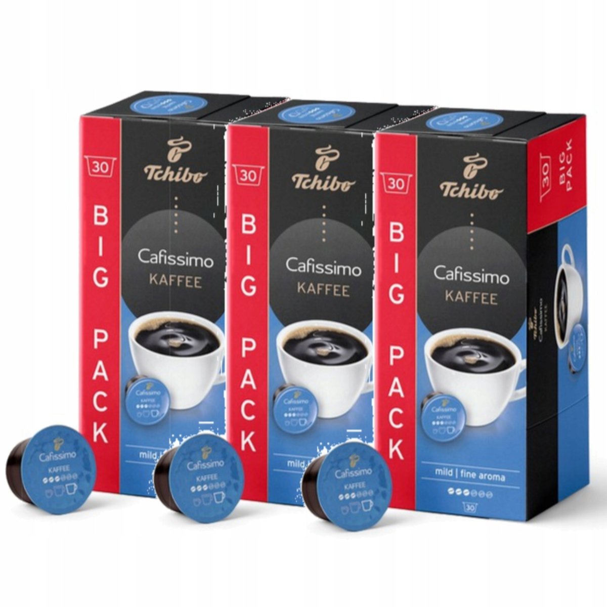 Tchibo Cafissimo Fine Aroma Kawa Arabika 30x3 Kapsułek Zestaw - Tchibo ...