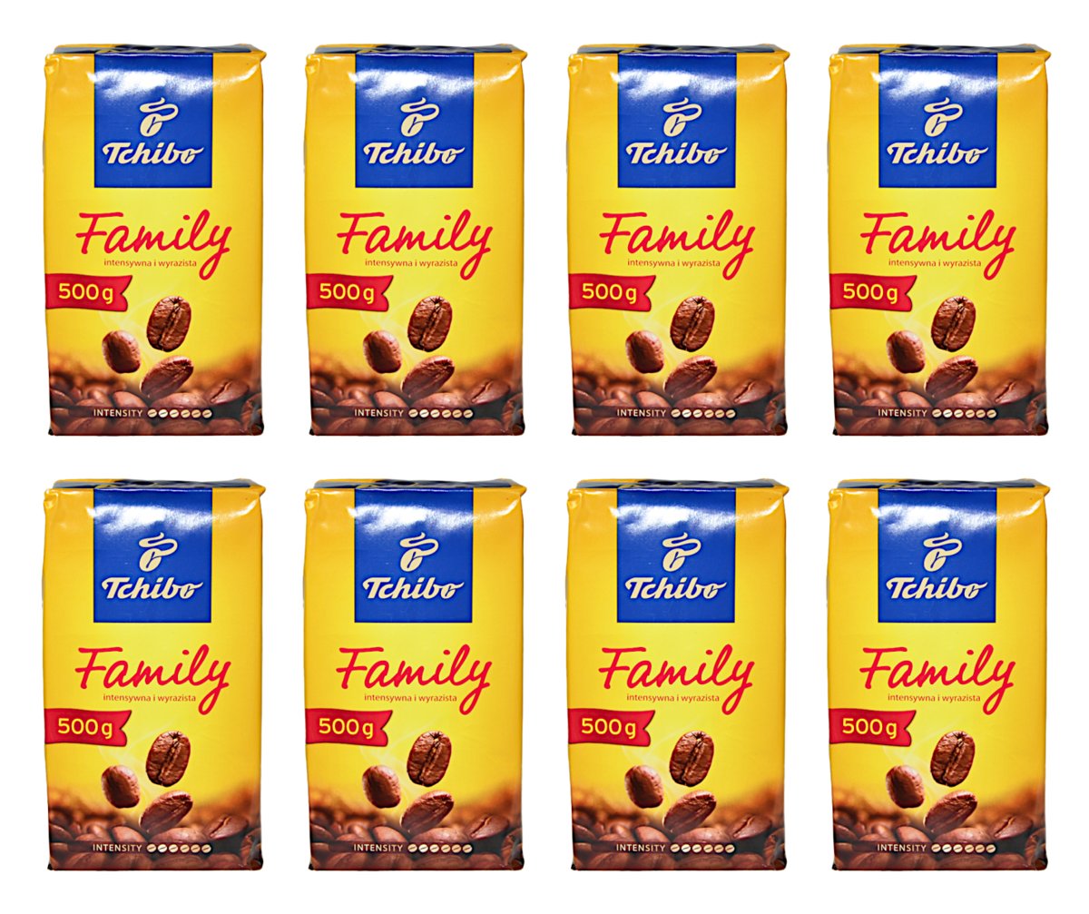 Tchibo Family Kawa Mielona 500G Zestaw 8Szt - Tchibo | Sklep EMPIK.COM