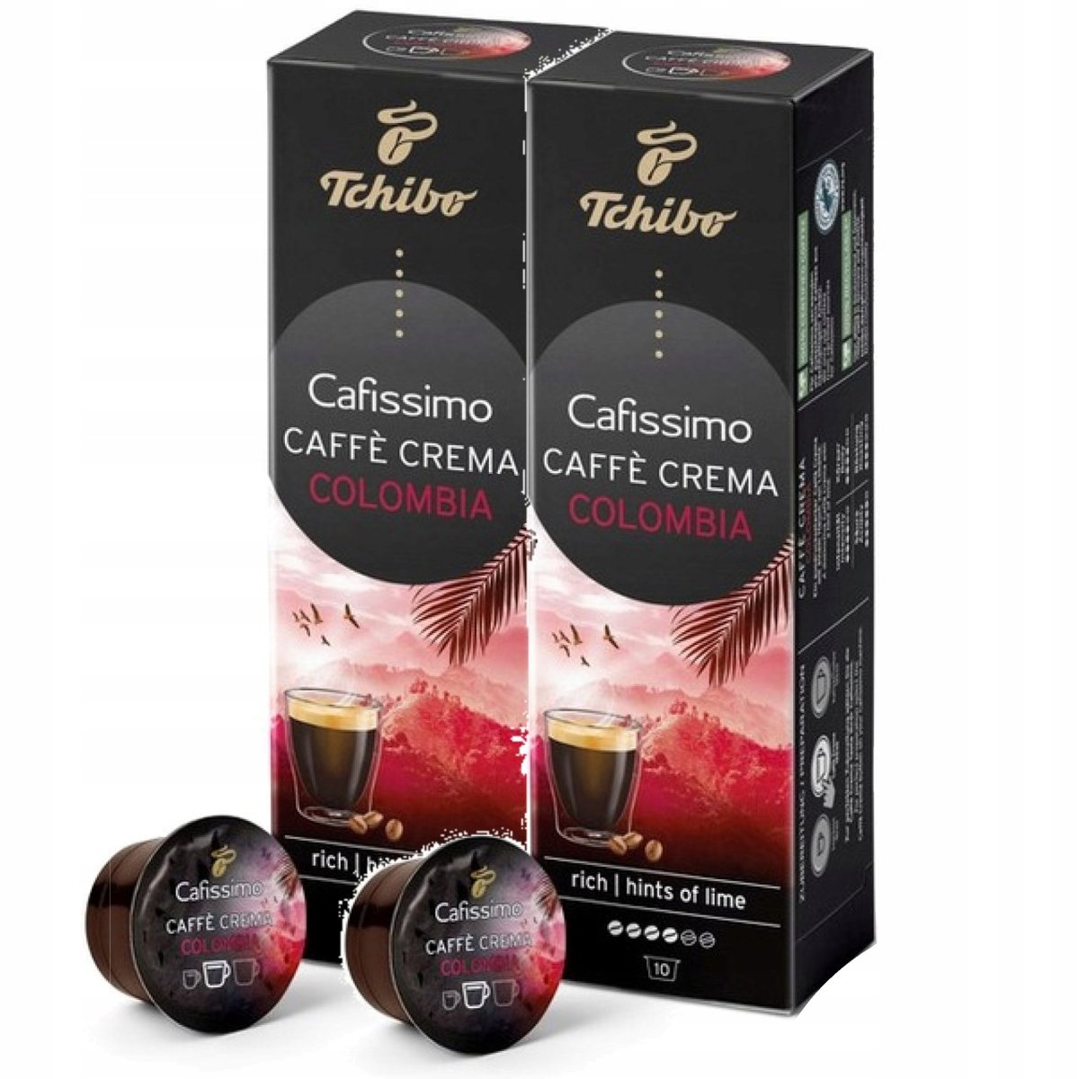 Tchibo Kapsułki Cafissimo Colombia 10x2 kapsułki Zestaw - Tchibo ...