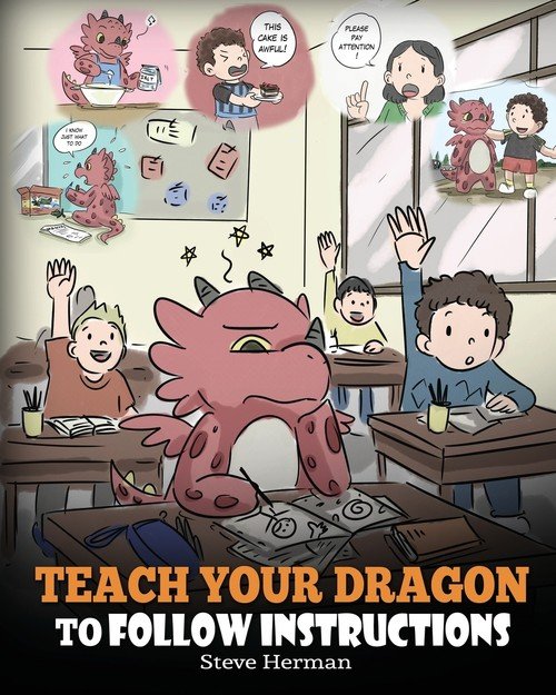 Teach Your Dragon To Follow Instructions - Steve Herman | Książka w Empik