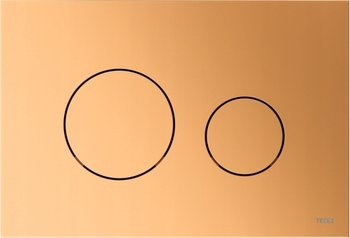 TECE Przycisk spłukujący do WC TECEloop mosiądz metaliczny 9240936 - Tece | Sklep EMPIK.COM