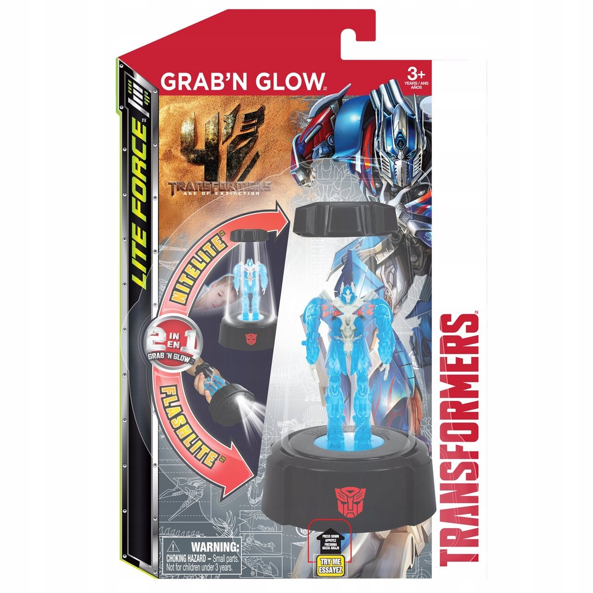 Tech 4 Kids Transformers 4 Grab n Glow - Inna marka | Sklep EMPIK.COM