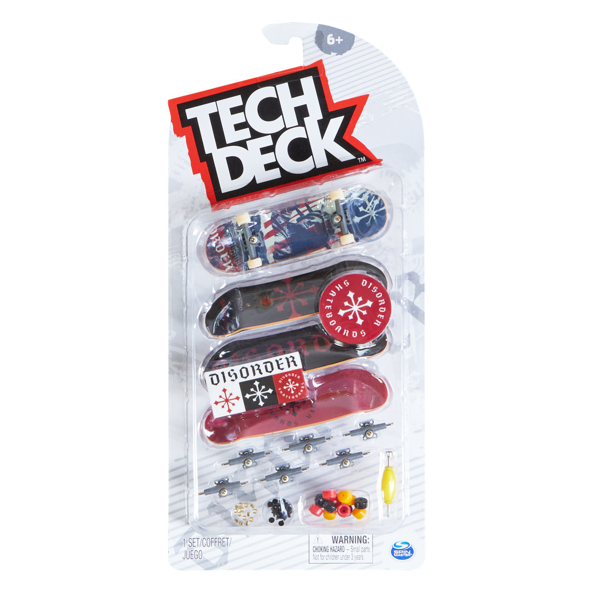 Tech Deck fingerboard - zestaw (4pk) - Tech Deck | Sklep EMPIK.COM