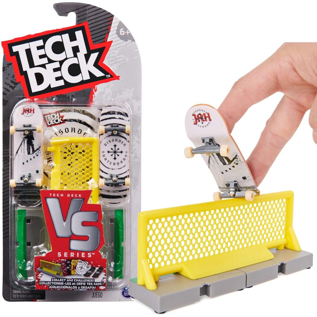 Tech Deck VS series deskorolka fingerboard zestaw Disorder - Tech Deck ... Tech Deck VS series deskorolka fingerboard zestaw Disorder - Tech Deck ...