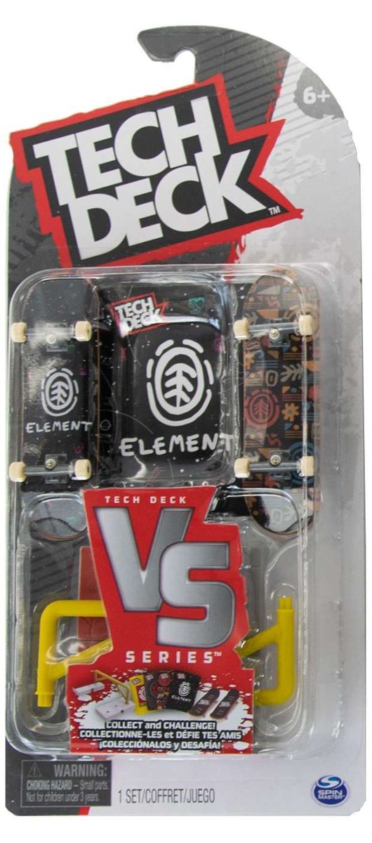 Tech Deck VS Series Element zestaw z deskorolką i przeszkodą - Spin Master | Sklep EMPIK.COM