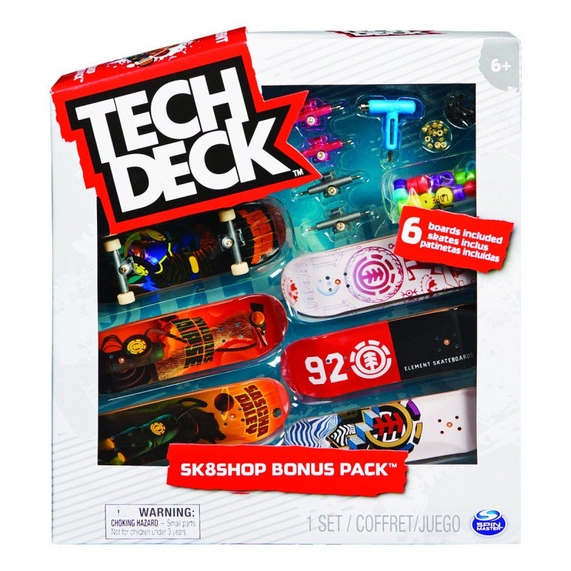 Tech Deck, Zestaw Skateshop, 6 desek 20136702 - Tech Deck | Sklep EMPIK.COM