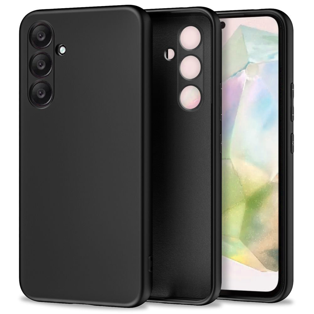 TECH-PROTECT ICON ETUI SILIKON OBUDOWA DO GALAXY A35 5G - CZARNY - TECH ...