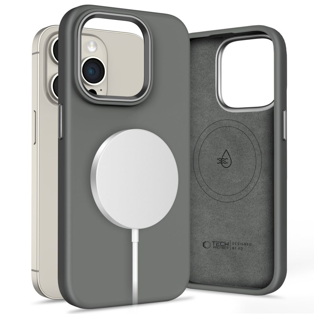 Tech-Protect Silicone Pure Magsafe Iphone 15 Pro Clay - TECH-PROTECT | Sklep EMPIK.COM
