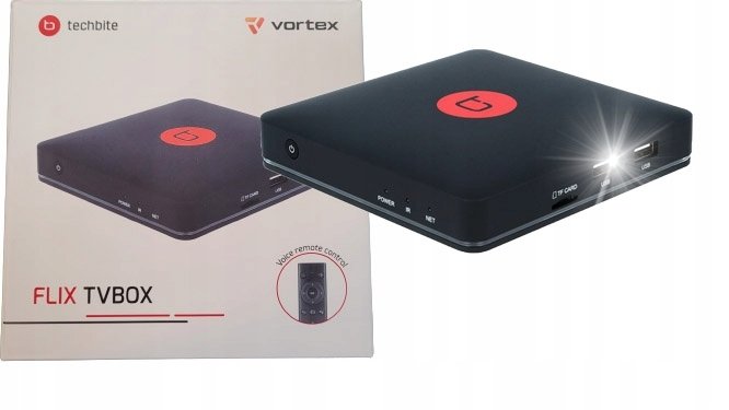 Techbite FLIX TV Box + Pilot 8GB WIFI 4K Android - Inny producent | Sklep EMPIK.COM