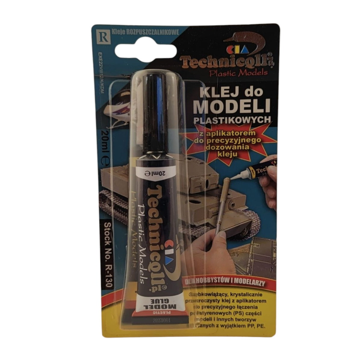 Technicqll klej do modeli plastikowych 20 ml - Technicqll | Sklep EMPIK.COM