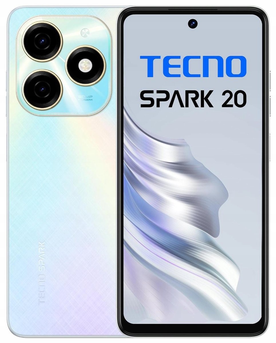 TECNO SPARK 20 8/256GB LTE DualSIM Cyber White - Inna marka | Sklep ...