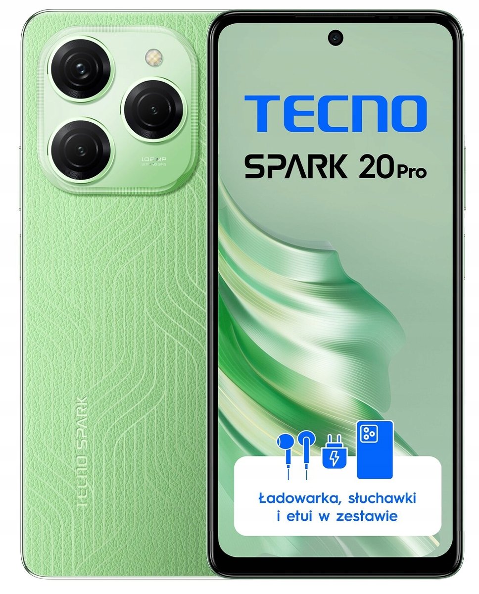 TECNO SPARK 20 Pro 12/256GB DualSIM Magic Skin Green - Inna marka ...