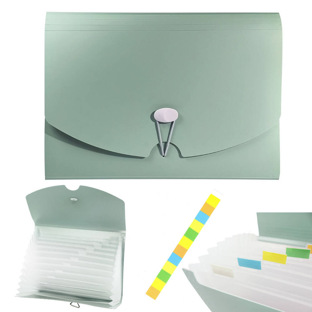 Teczka Harmonijkowa Składana Organizer Z Gumką A4 13 Przegródek Biurfol - Biurfol | Sklep EMPIK.COM