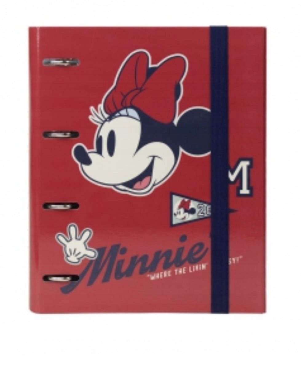 Teczka Segregator z gumką gruba Myszka Minnie A4 - inna (Inny) | Sklep EMPIK.COM