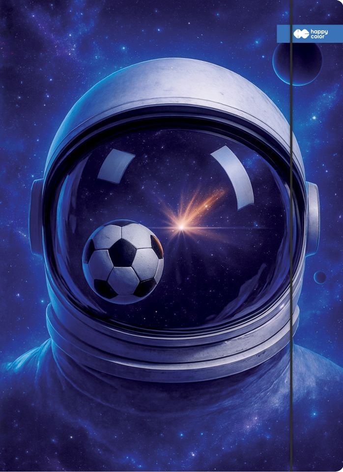 Teczka z gumką A4 Cosmo Ball Happy Color - Happy Color | Sklep EMPIK.COM