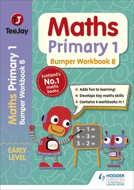 TeeJay Maths Primary 1: Bumper Workbook B - Opracowanie zbiorowe | Książka w Empik