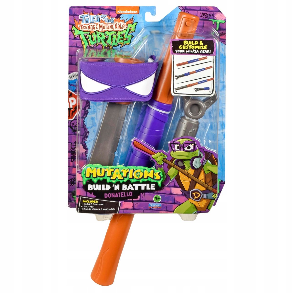 Teenage Mutant Ninja Turtles 84252CO Tales Build N Battle Donatello Bo ...