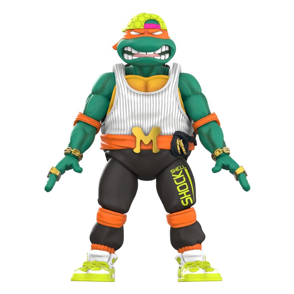 Teenage Mutant Ninja Turtles Ultimates Action Figure Rappin' Mike 18 c ...