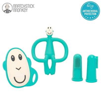 Teething Starter Set Green Matchstick Monkey - Matchstick Monkey ...