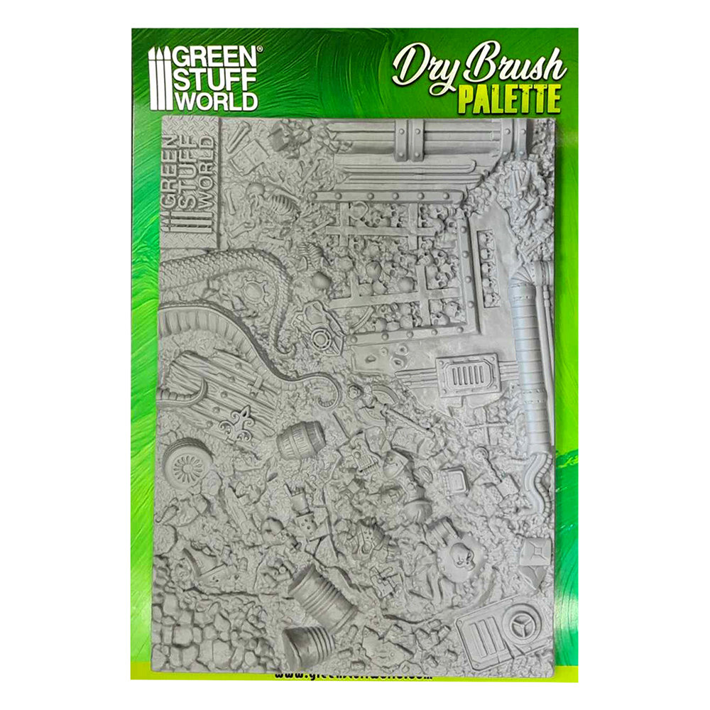 Teksturowana paleta, Drybrush Texture Palette, Green Stuff World ...