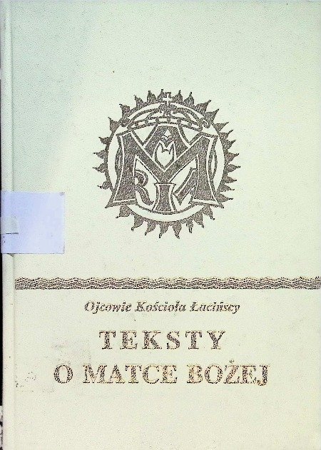 Teksty o Matce Bożej - Kania Wojciech | Książka w Empik