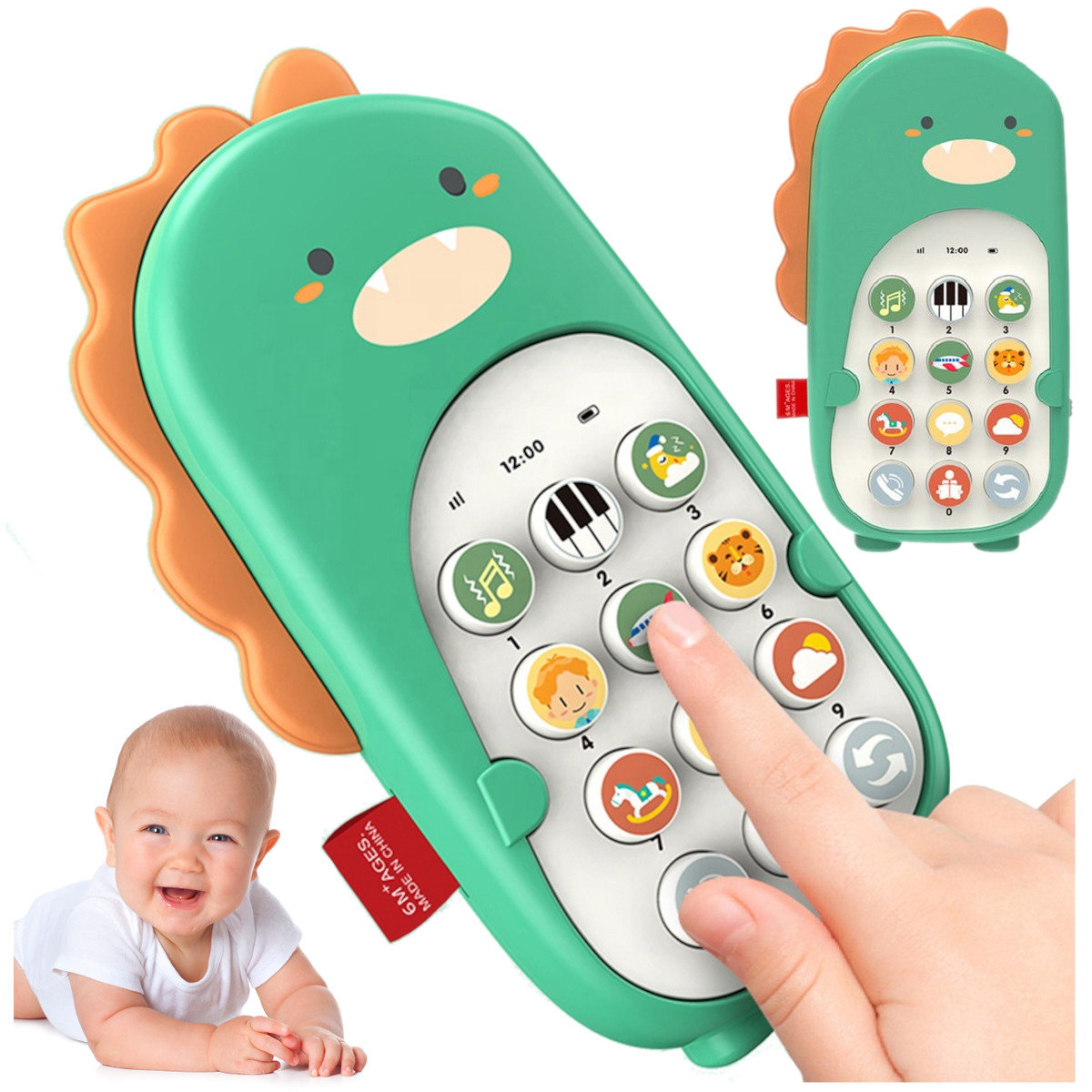 Telefon Interaktywny Komórka Telefonik Edukacyjny U650 - elektrostator ...