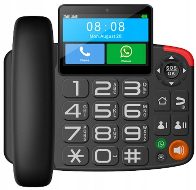 Telefon Stacjonarny Maxcom mm42D 512Mb / 4Gb - Inna marka | Sklep EMPIK.COM Telefon Stacjonarny Maxcom mm42D 512Mb / 4Gb - Inna marka | Sklep EMPIK.COM