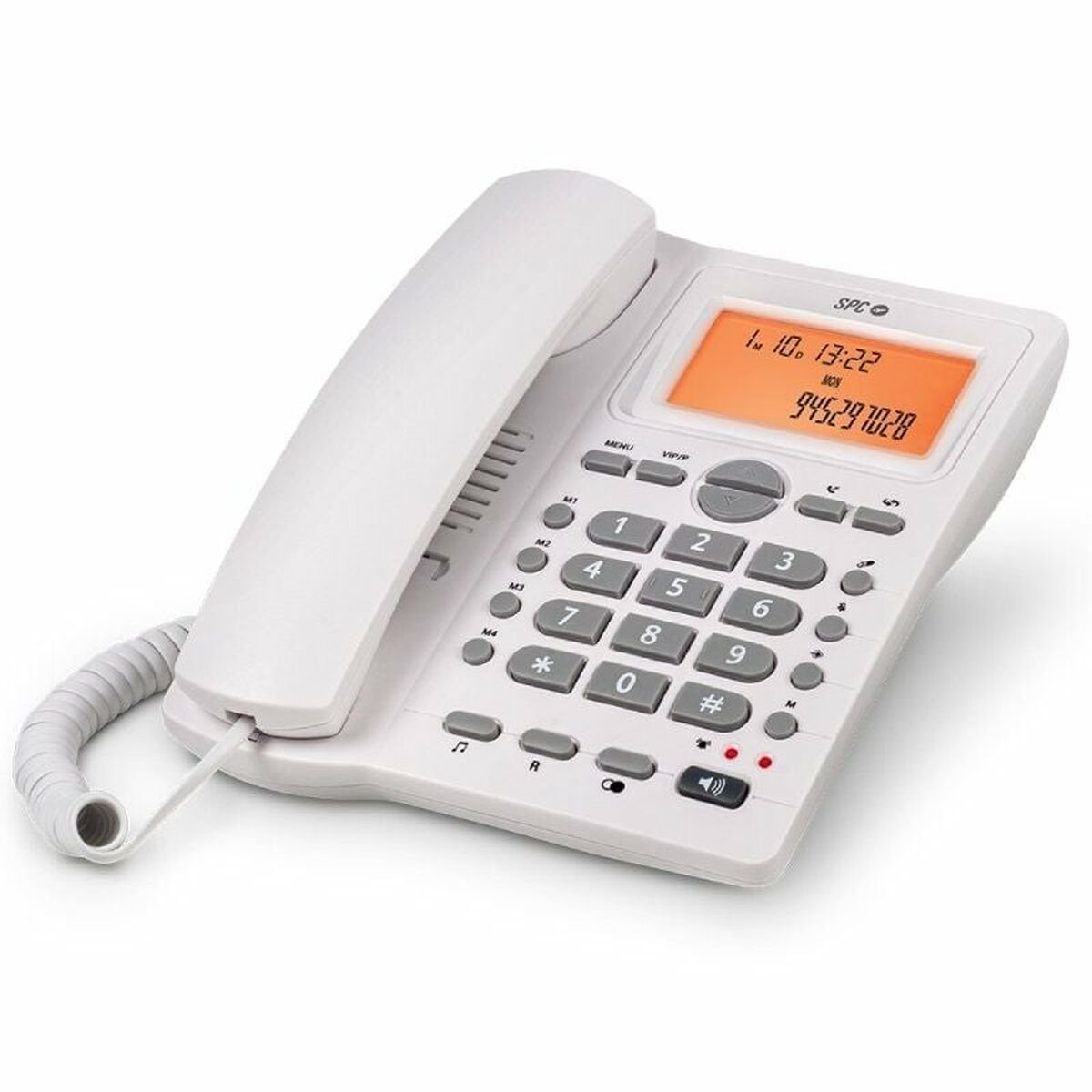 Telefon Stacjonarny SPC 3612B Biały - SPC | Sklep EMPIK.COM