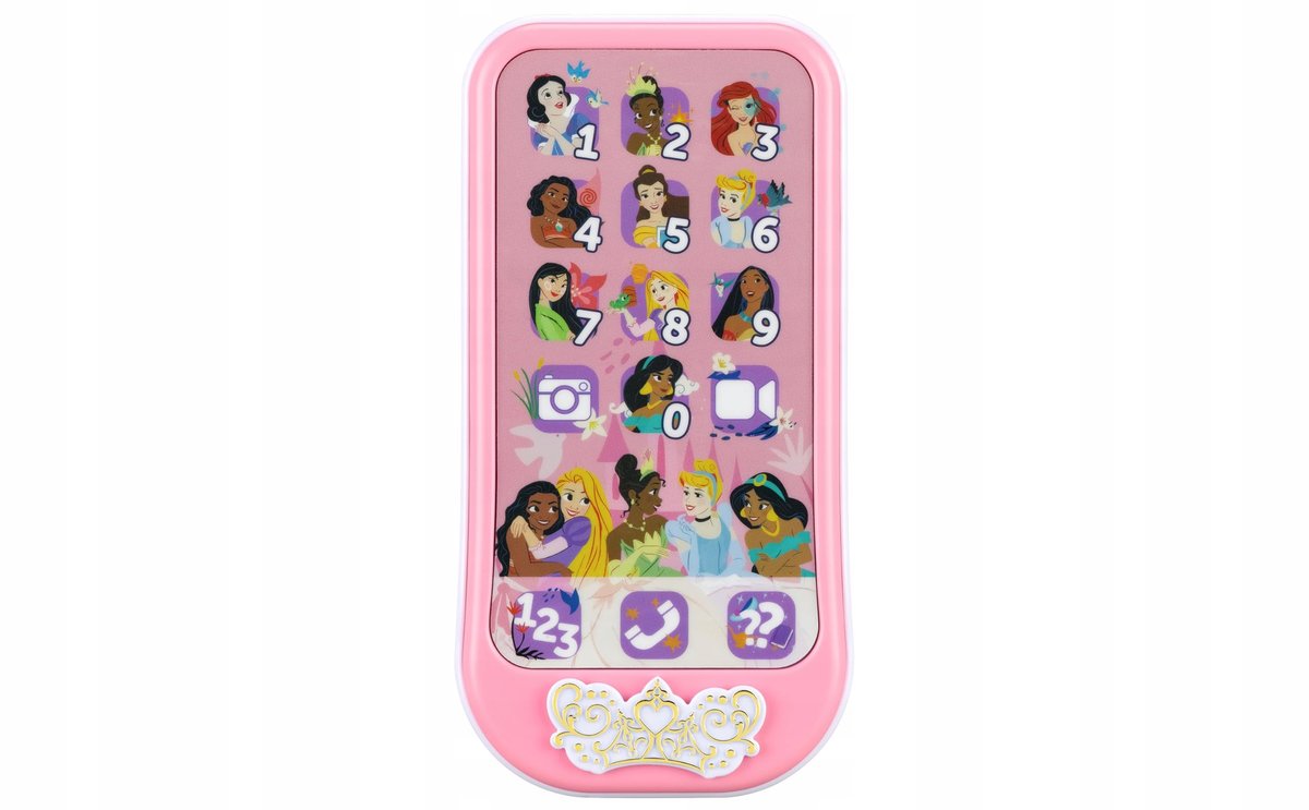 Telefon z zabawką dla dzieci Disney Princess dla dzieci, zabawki dla ...