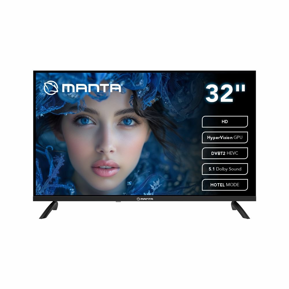 Telewizor Manta MATV001LHN32 32" LED HDR 60Hz DVB-T2 Dolby Digital ...