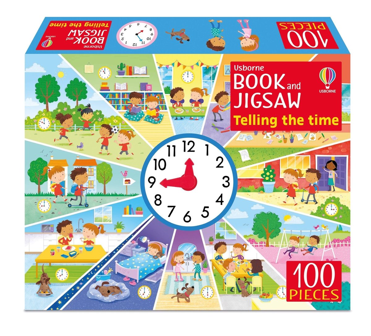 Telling the Time. Book and Jigsaw - Kate Nolan | Książka w Empik