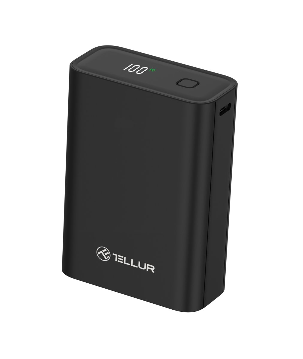 Tellur Pd702 Compact Pro 20000Mah Power Bank Qc3.0 22.5W + Pd20W, Lcd ...