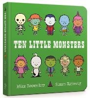 Ten Little Monsters Board Book - Brownlow Mike | Książka w Empik