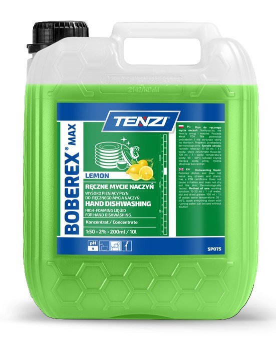 TENZI BOBEREX MAX LEMON 5L. PŁYN DO MYCIA NACZYŃ - TENZI | Sklep EMPIK.COM