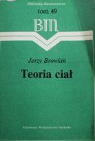 Teoria ciał Tom 49 - Browkin Jerzy | Książka w Empik