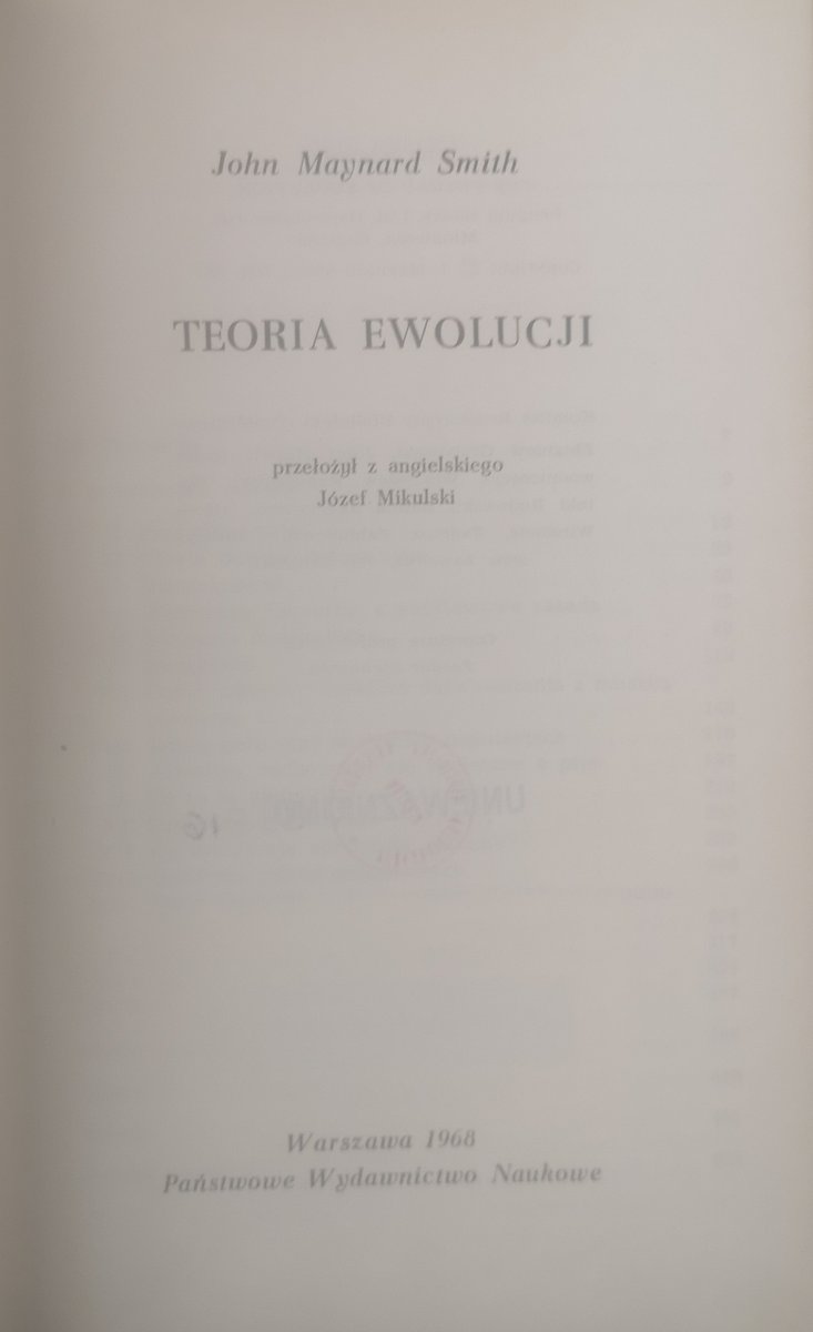 Teoria ewolucji - W opisie | Książka w Empik