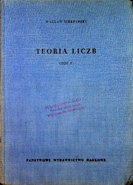 Teoria liczb część II - W opisie | Książka w Empik